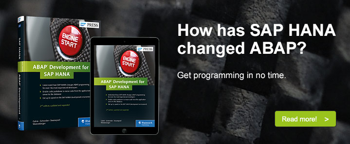 Sap Programming Sap Press Books And E Books