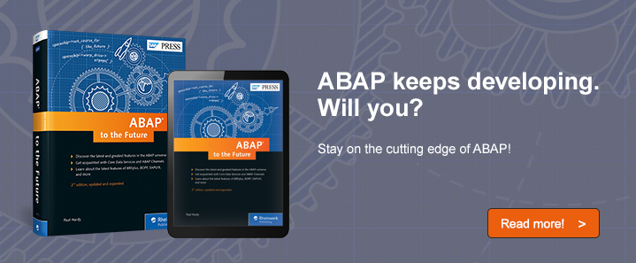 SAP Programming | SAP PRESS Books and E-Books