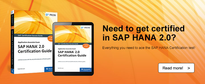 SAP HANA | SAP PRESS Books and E-Books