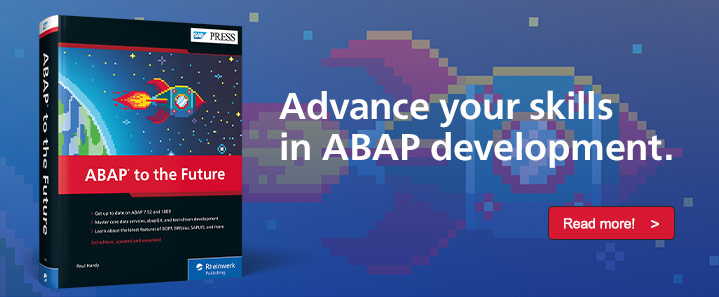 SAP Programming | SAP PRESS Books and E-Books