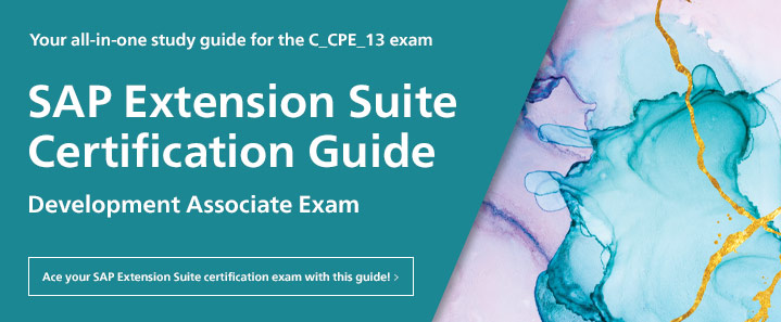 SAP Certification Exam Guides | SAP PRESS Books and E-Books