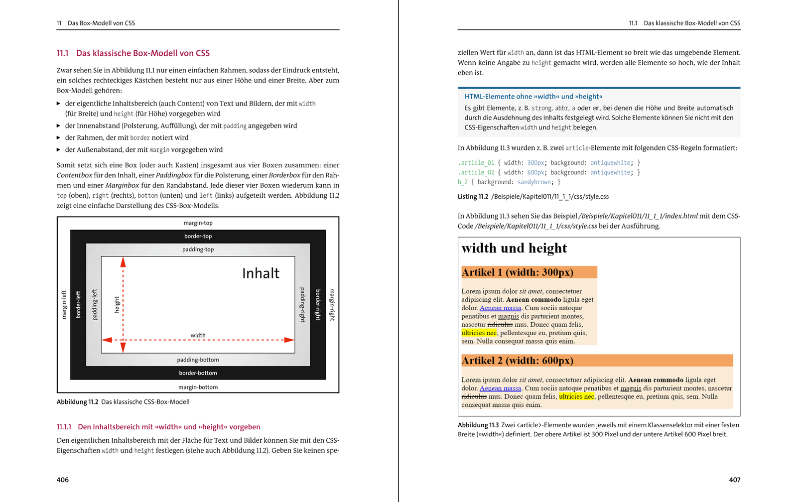 HTML und CSS. Das umfassende Handbuch | Rheinwerk Verlag