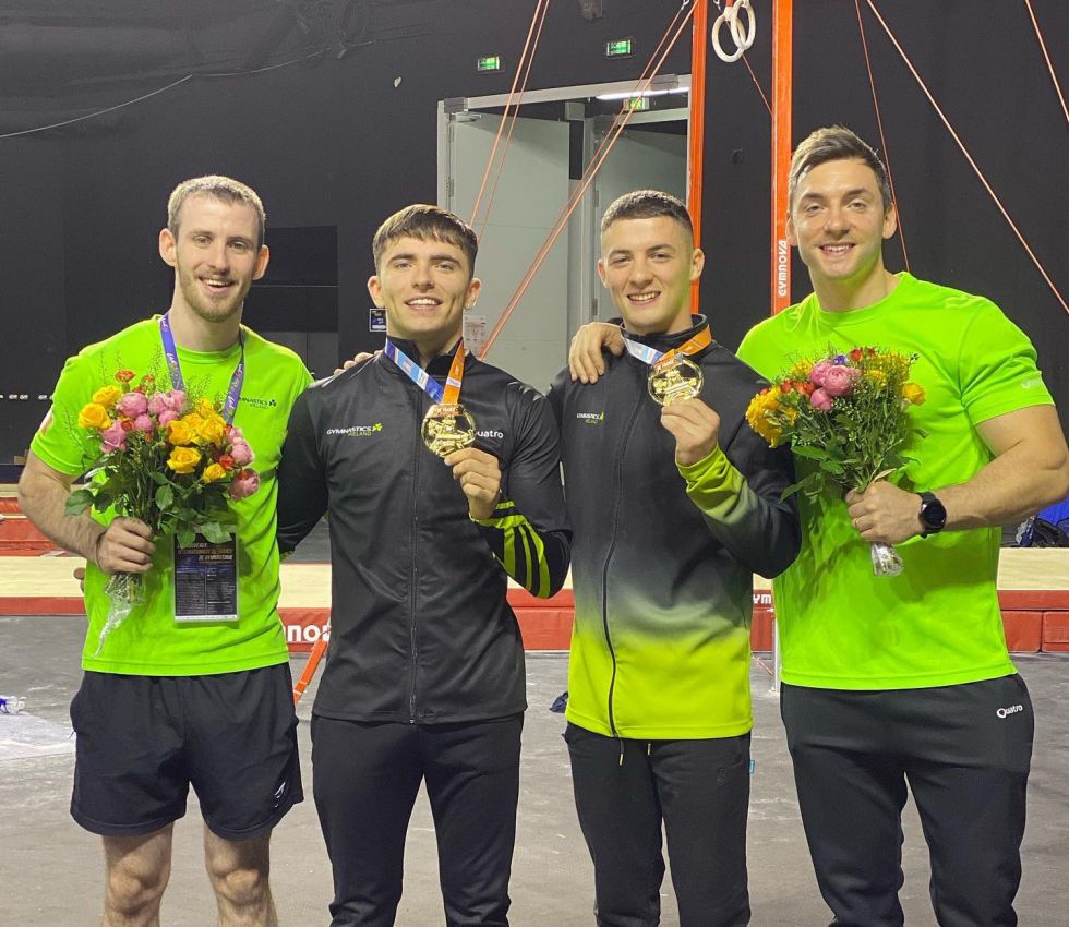 Gymnastics Ireland | McClenaghan & Montgomery strike Gold at…