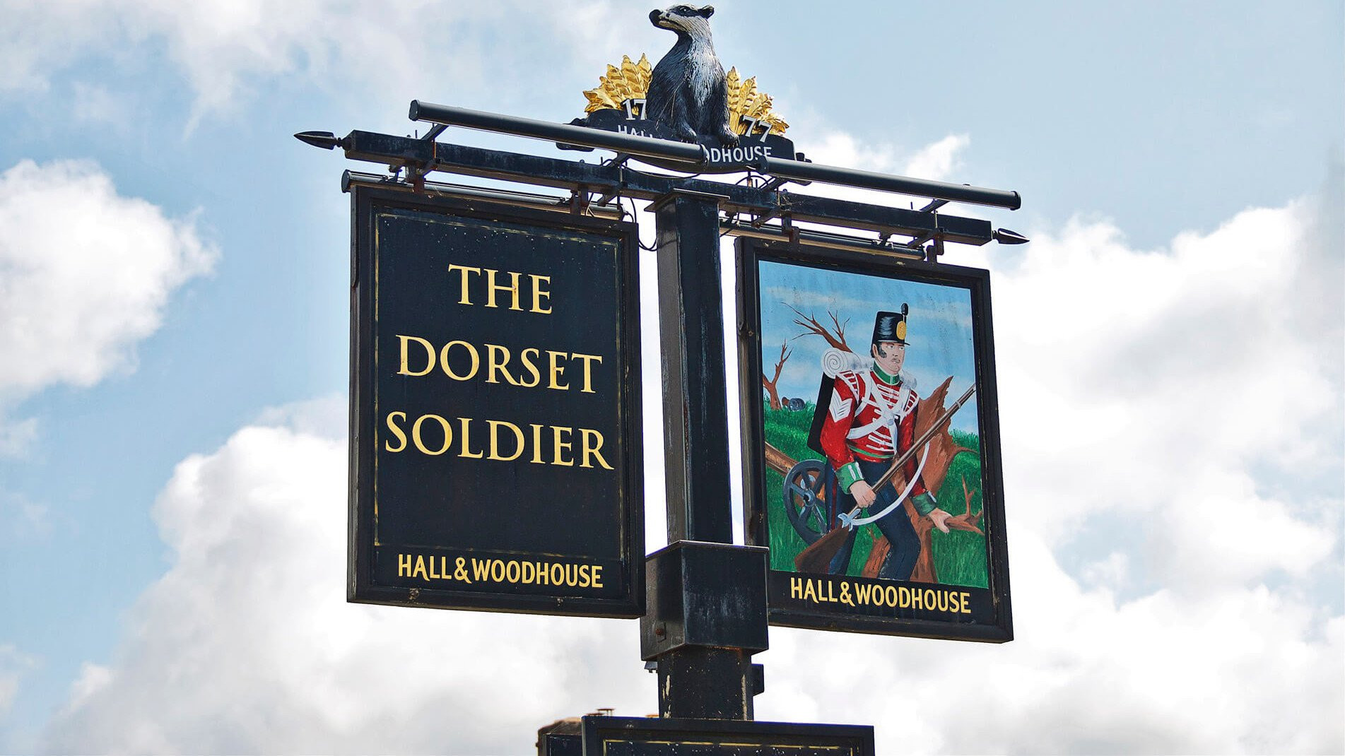 The Dorset Soldier in Corfe Mullen, Dorset