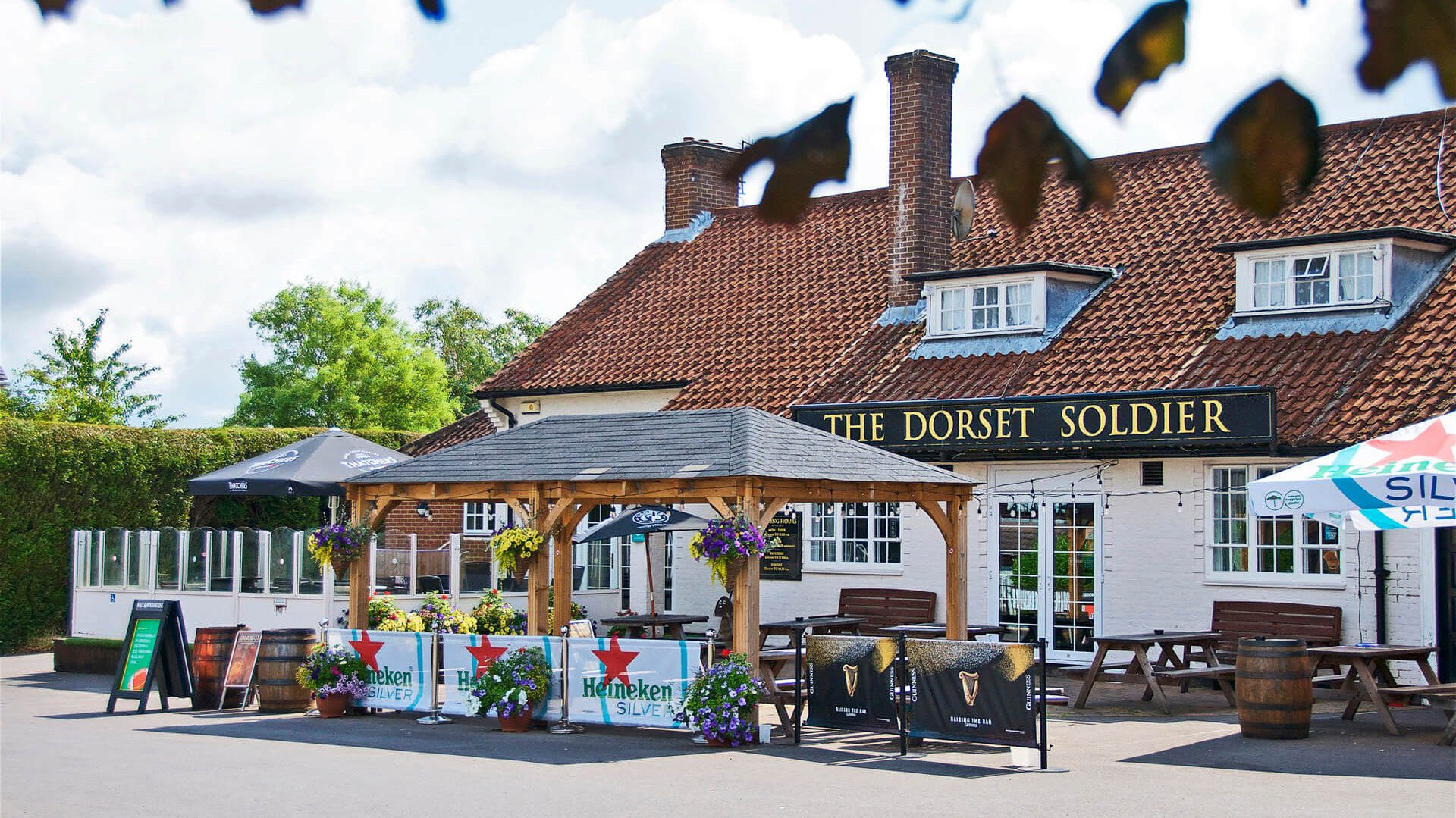 The Dorset Soldier in Corfe Mullen, Dorset