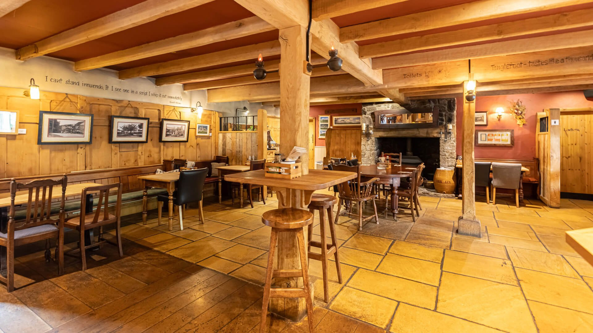 Great Pub Food & More at The Old Inn in Widecombe, Devon