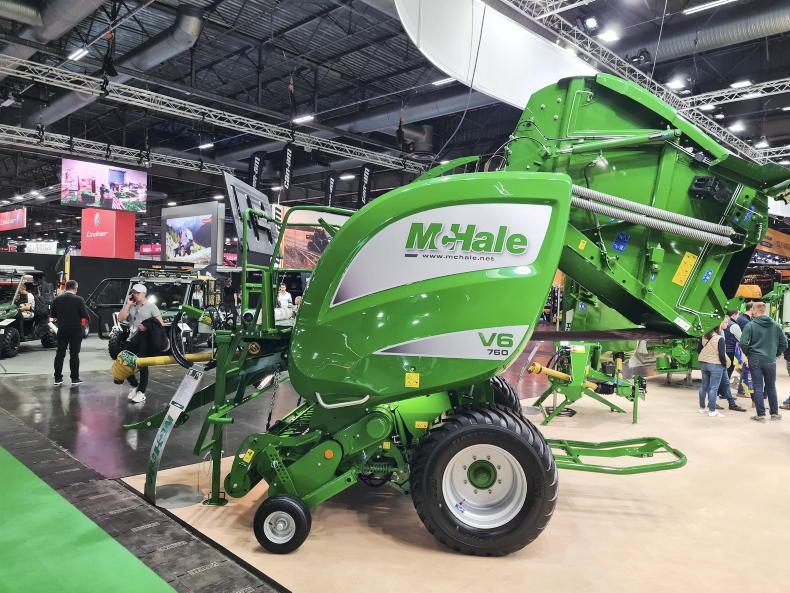 SIMA 22: McHale takes wraps off new V6760 belt baler - Free