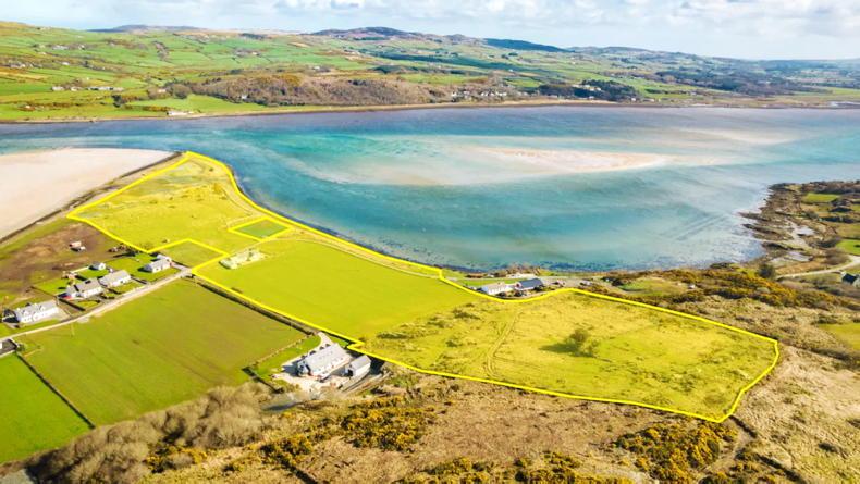 24ac of beachside land for sale in Donegal - Free