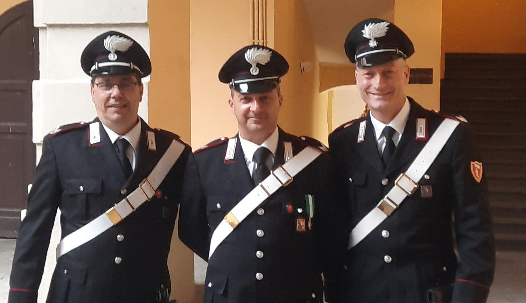 Carabinieri, il giuramento di tre nuovi vice Brigadieri. Foto | Il Biellese