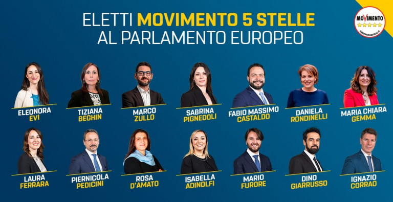 I 14 eletti del M5S al Parlamento europeo - Il Blog delle Stelle