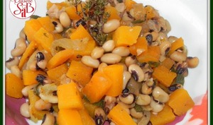 Haricots cocos roses à l'antillaise - Recette par Gourmandises épicées