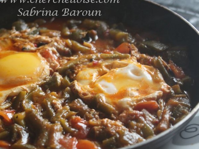 tchouktchouka - Recette par sabrina baroun