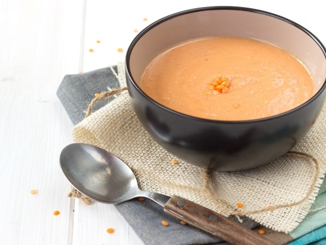 Soupe de lentilles corail au lait de coco - Recette par Une French girl ...