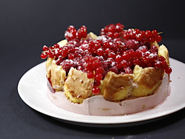 Bavarois charlotte aux framboises et mascarpone - Recette par épicétout