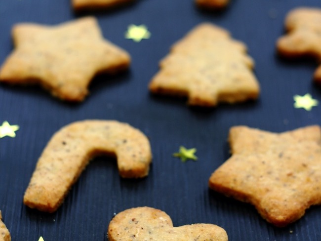 Sablés au parmesan et noisette - Recette par Amandine Cooking