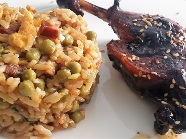 Cuisses de canette laquées - Recette par Catalina - Le Blog de Cata