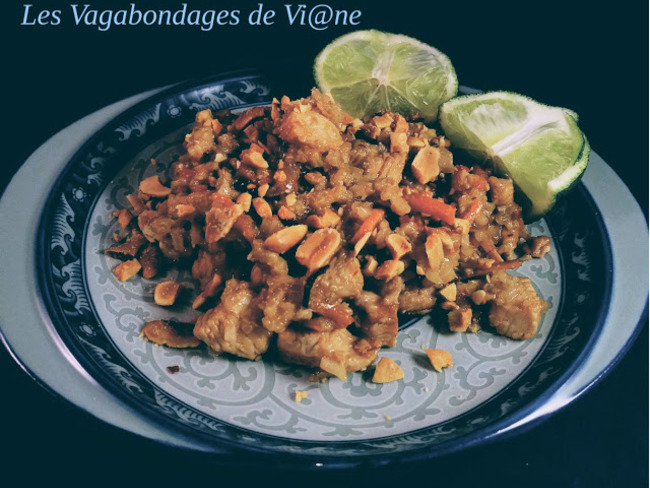 Khao pad kaï - Recette par Les Vagabondages de Vi@ne