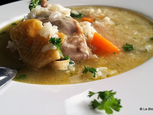 Canja (bouillon de poulet au riz)/ Cap Vert - Recette par Catalina - Le ...