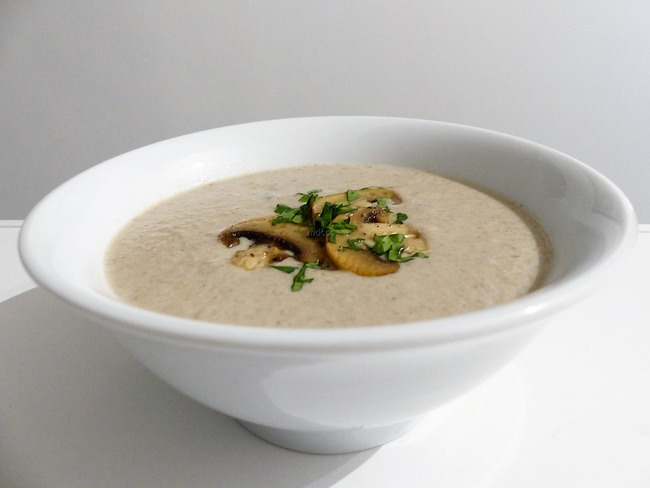 Crème de champignons de Paris - Recette par PHILANDCOCUISINE
