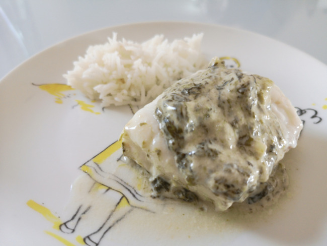 Cabillaud sauce à l’oseille - Recette par Vite fait...bien cuisiné ...