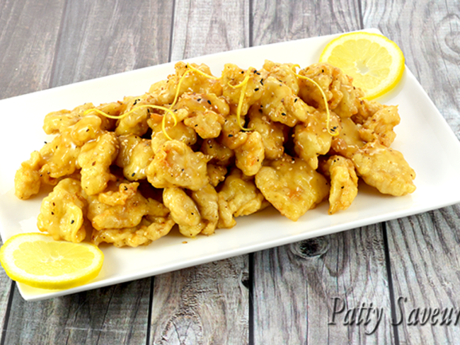 Poulet Croustillant au Citron comme en Chine - Recette par Patty Saveurs
