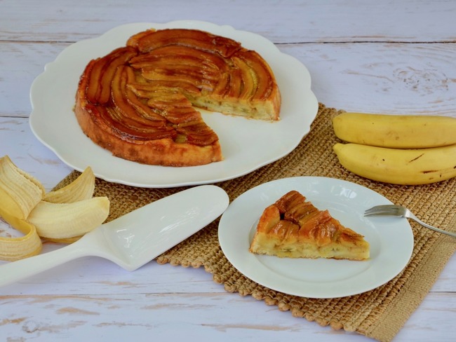 Tarte à la banane - Recette par La p'tite cuisine de Pauline