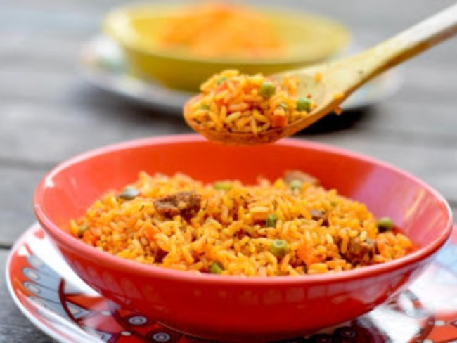 Riz aux légumes facile et rapide - Recette par Biiscuita