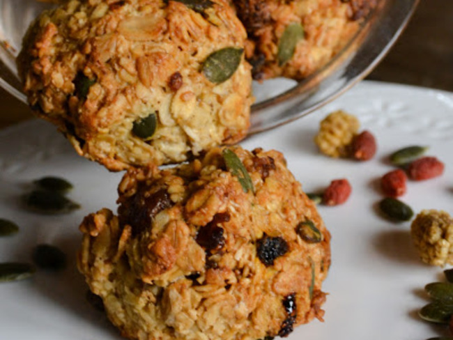 Biscuits aux céréales, fruits secs et figues - Recette par Popote et Nature