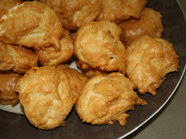 Gougères au gruyère - Recette par Emilie