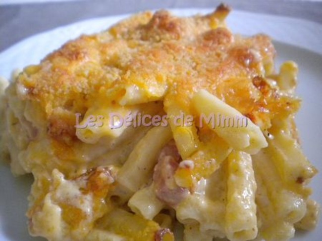 Gratin De Macaronis Aux Lardons Recette Par Mimm Hot Sex Picture