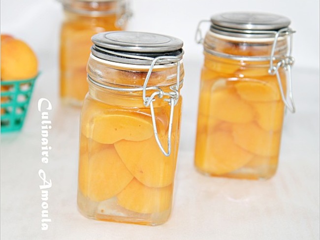 Abricots au sirop - Recette par CulinaireAmoula