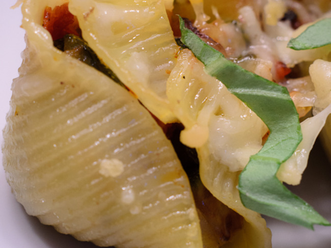 Lumaconi rigati à l'italienne - Recette par Piratage Culinaire