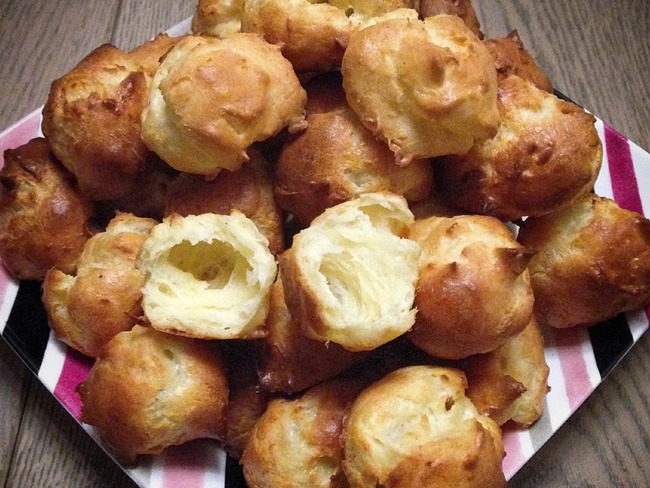 Gougères au fromage - Recette par Papa en Cuisine