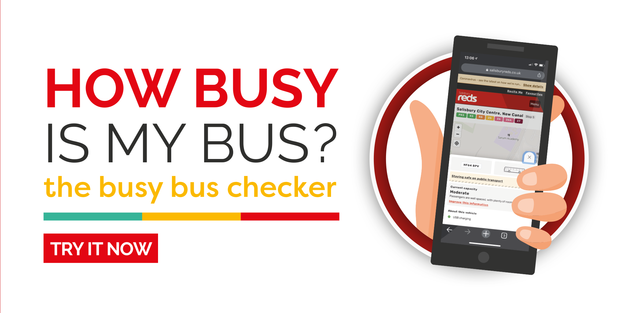 How busy is my bus? Try the Busy Bus Checker - Salisbury Reds
