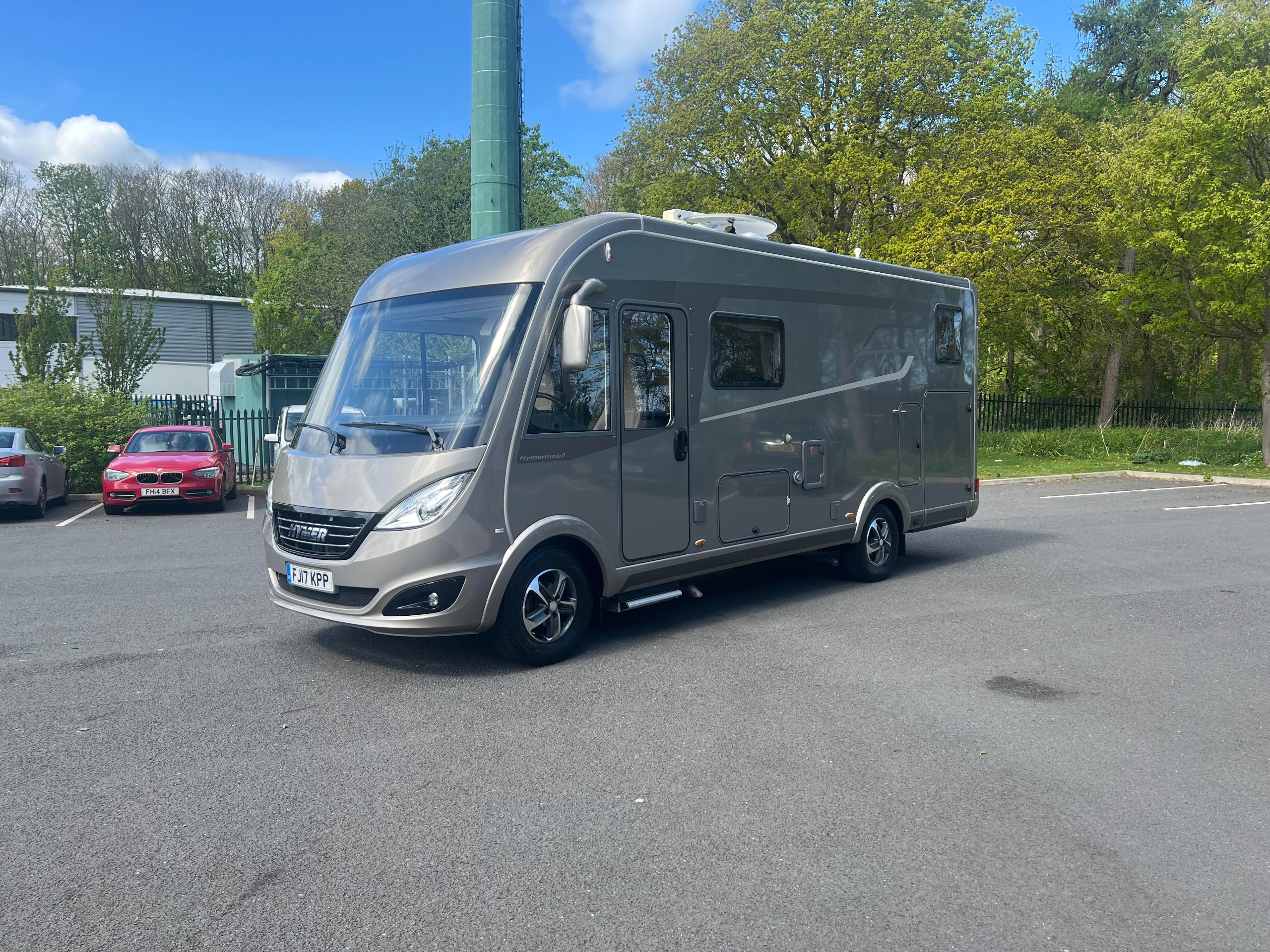 2017 Hymer B588 Grey