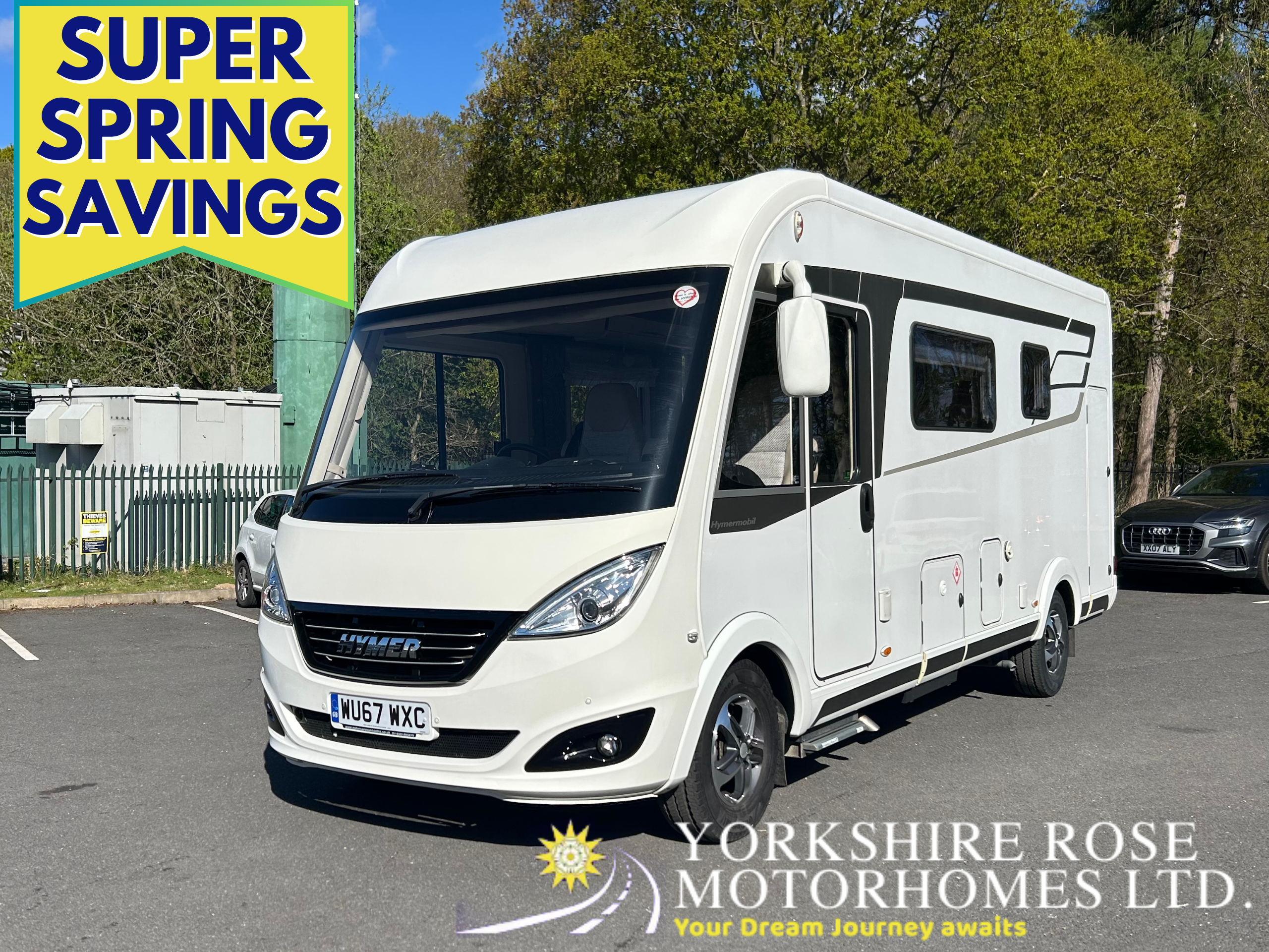 2017 Hymer B584 Dl White