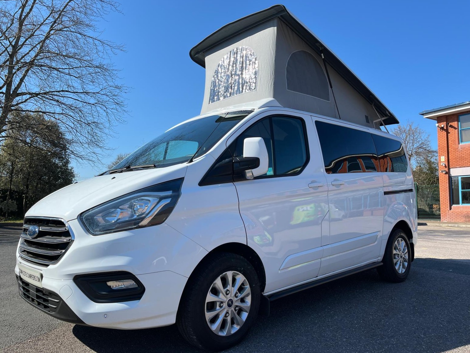 2018 Ford Transit Custom White