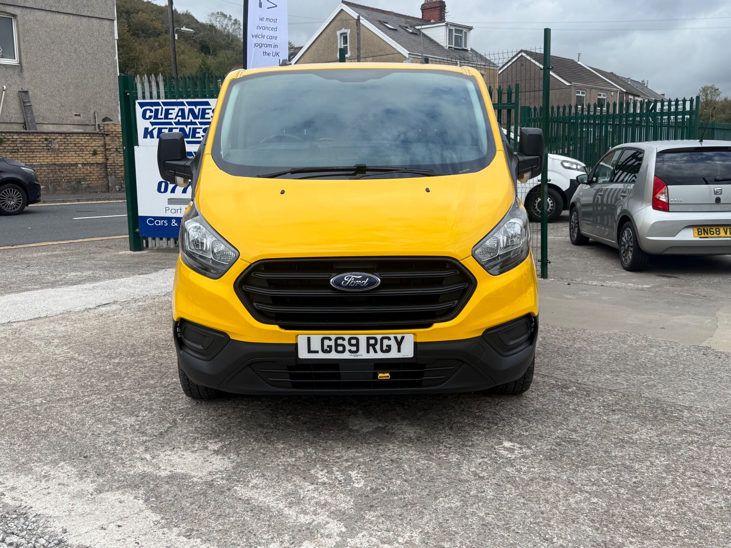 2019 69 FORD TRANSIT CUSTOM 2.0 340 EcoBlue Leader Panel Van AIR CON ...