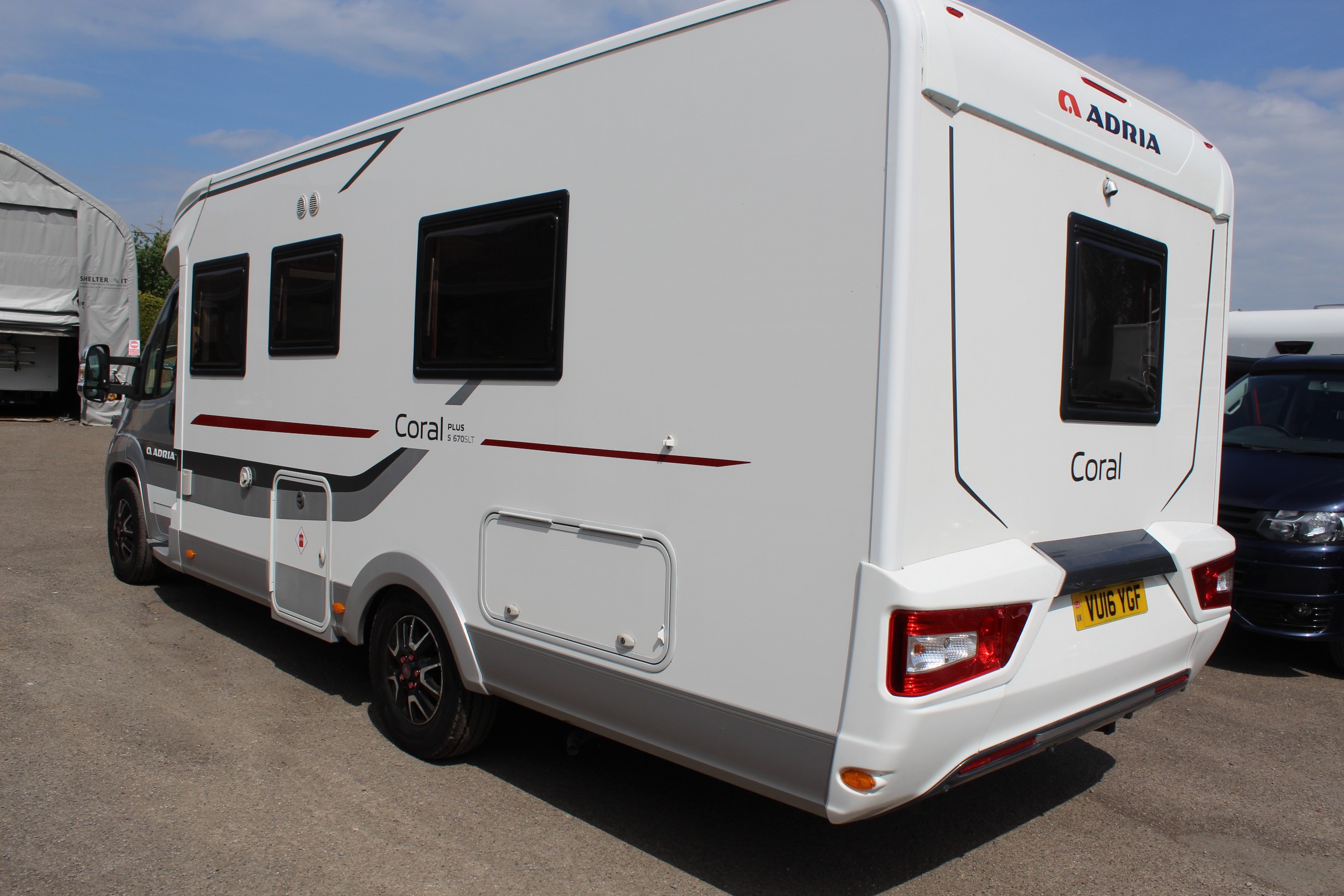 2016 Adria Coral Plus S670 Slt Silver