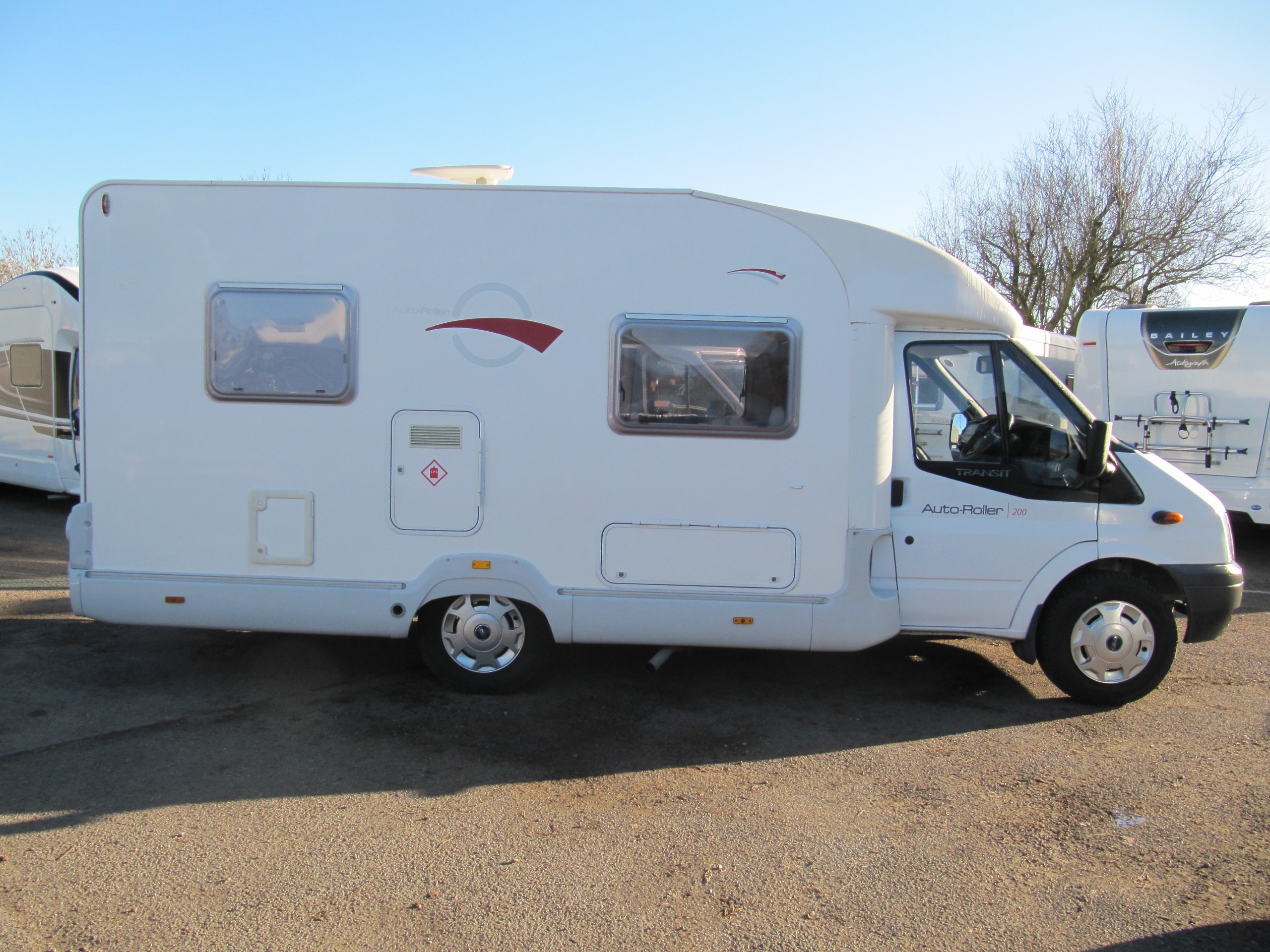 2009 Roller Team Auto-roller 200 White