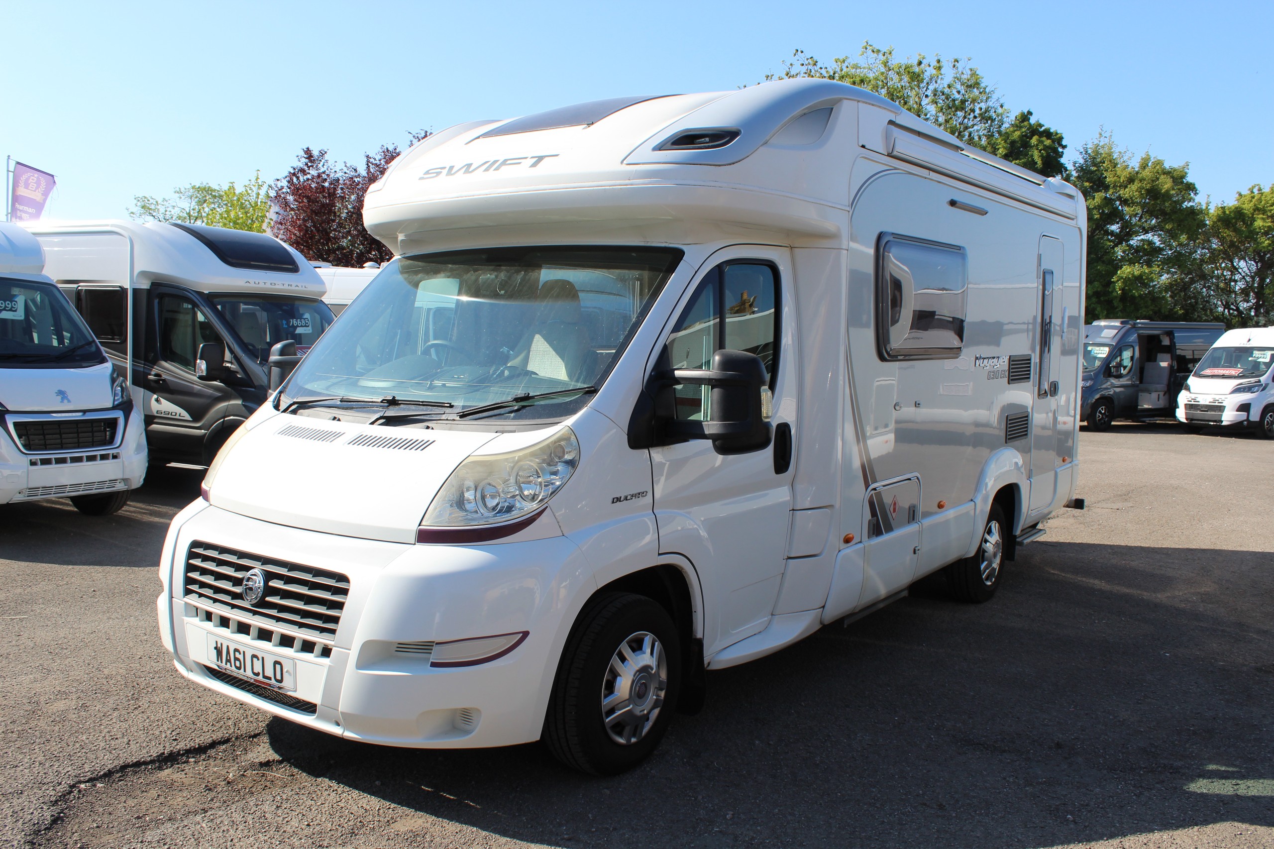 2011 Swift Voyager 630ek White