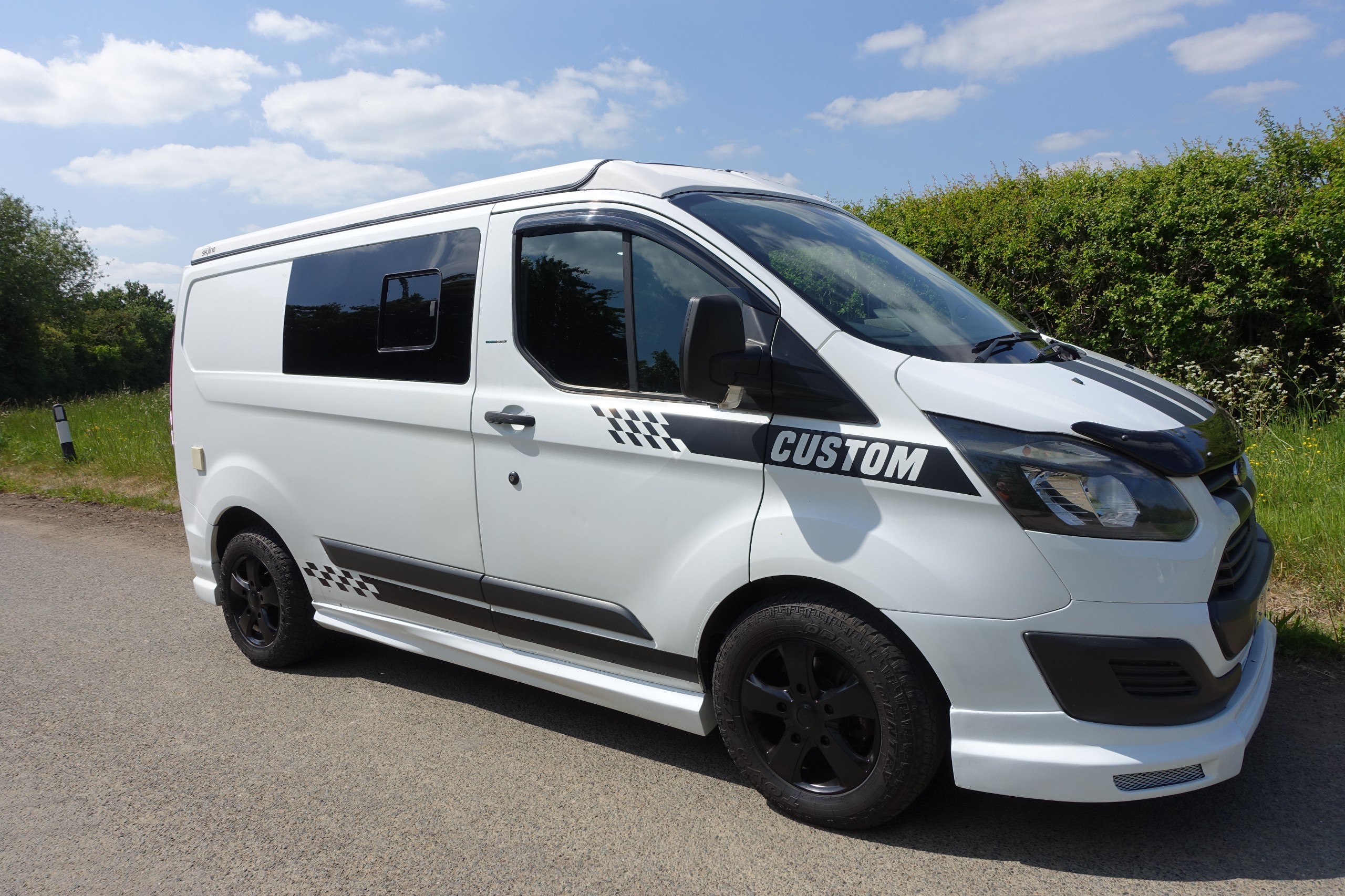 2014 Ford Transit Custom White