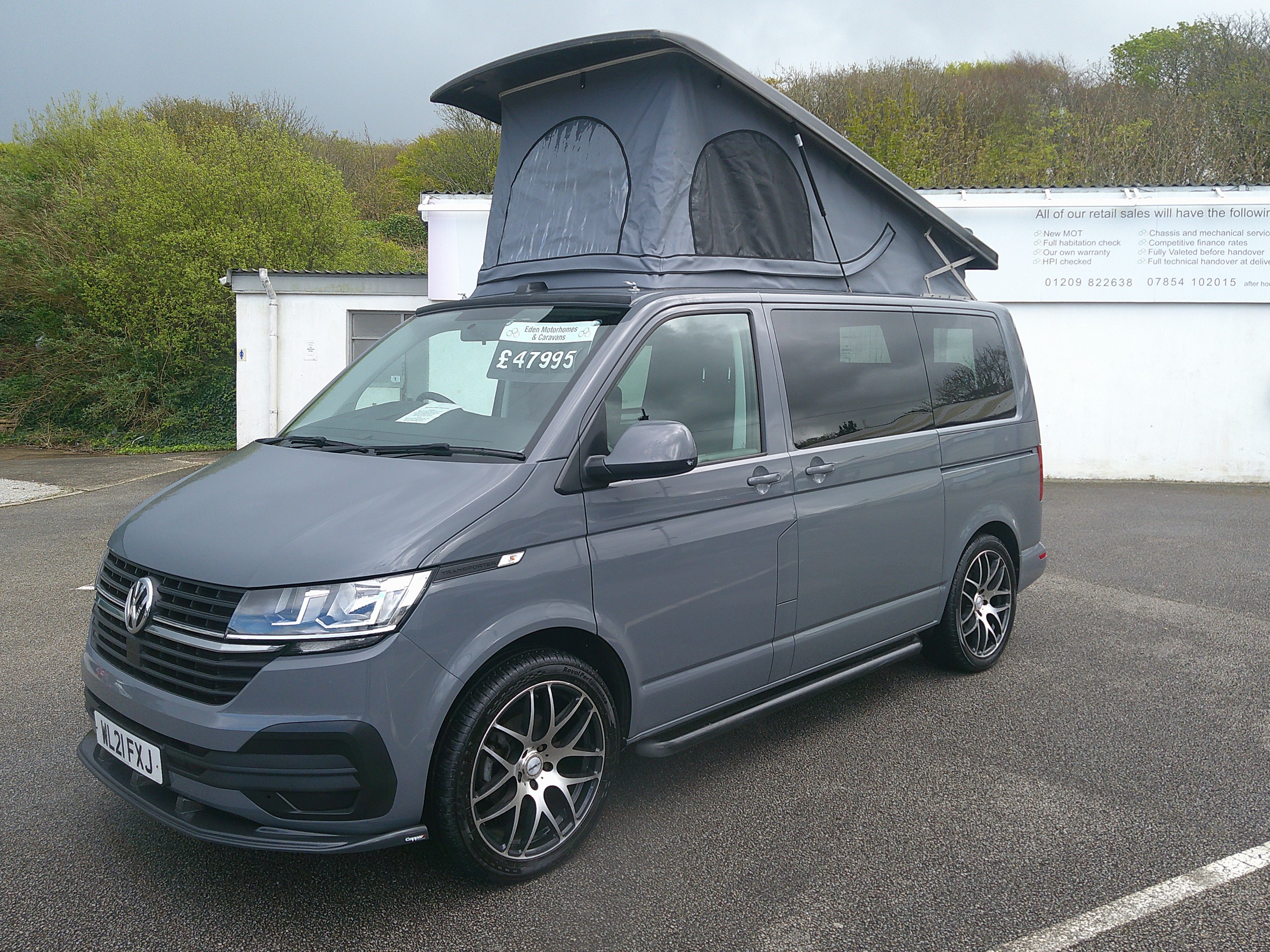 2021 Volkswagen Transporter Grey