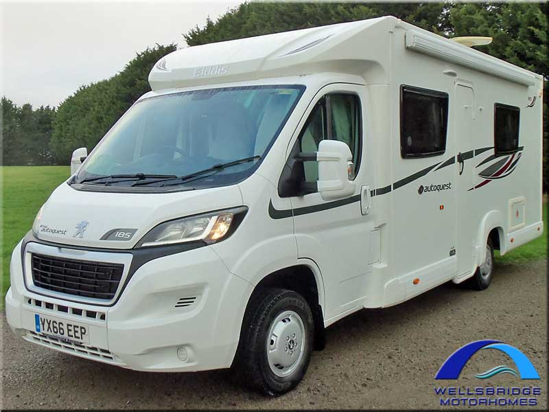 2016 Elddis Autoquest 185 White