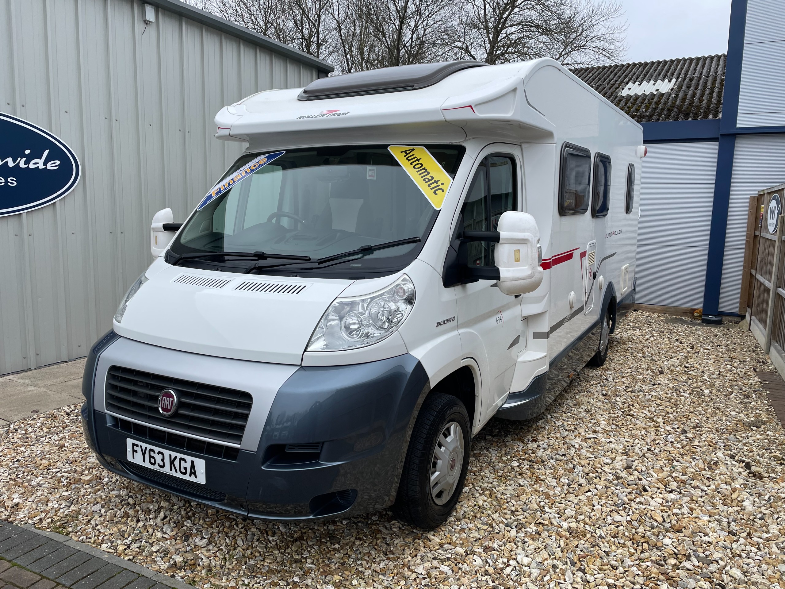 2014 Roller Team Auto-roller 694 White