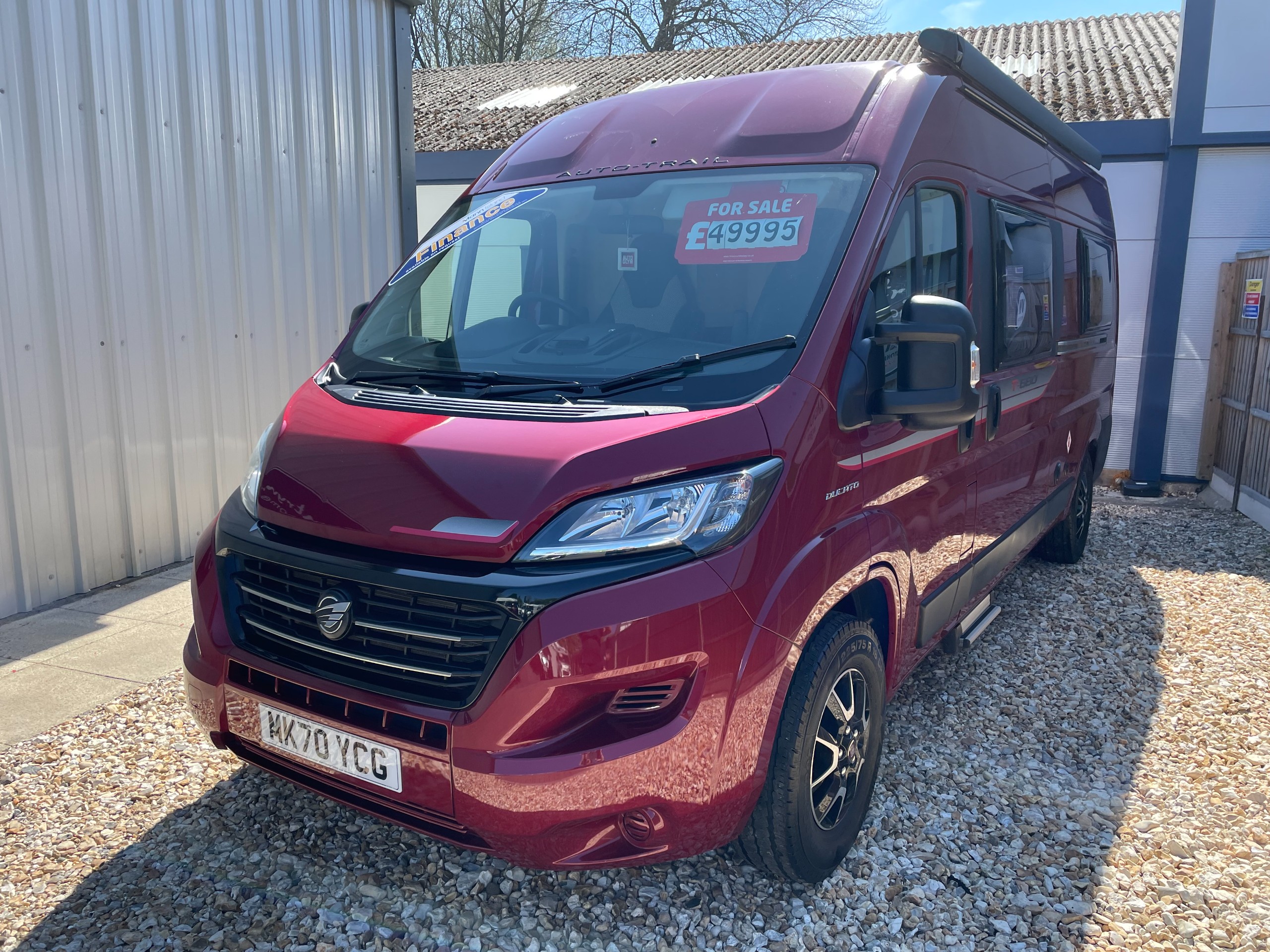 2020 Auto Trail Tribute Red