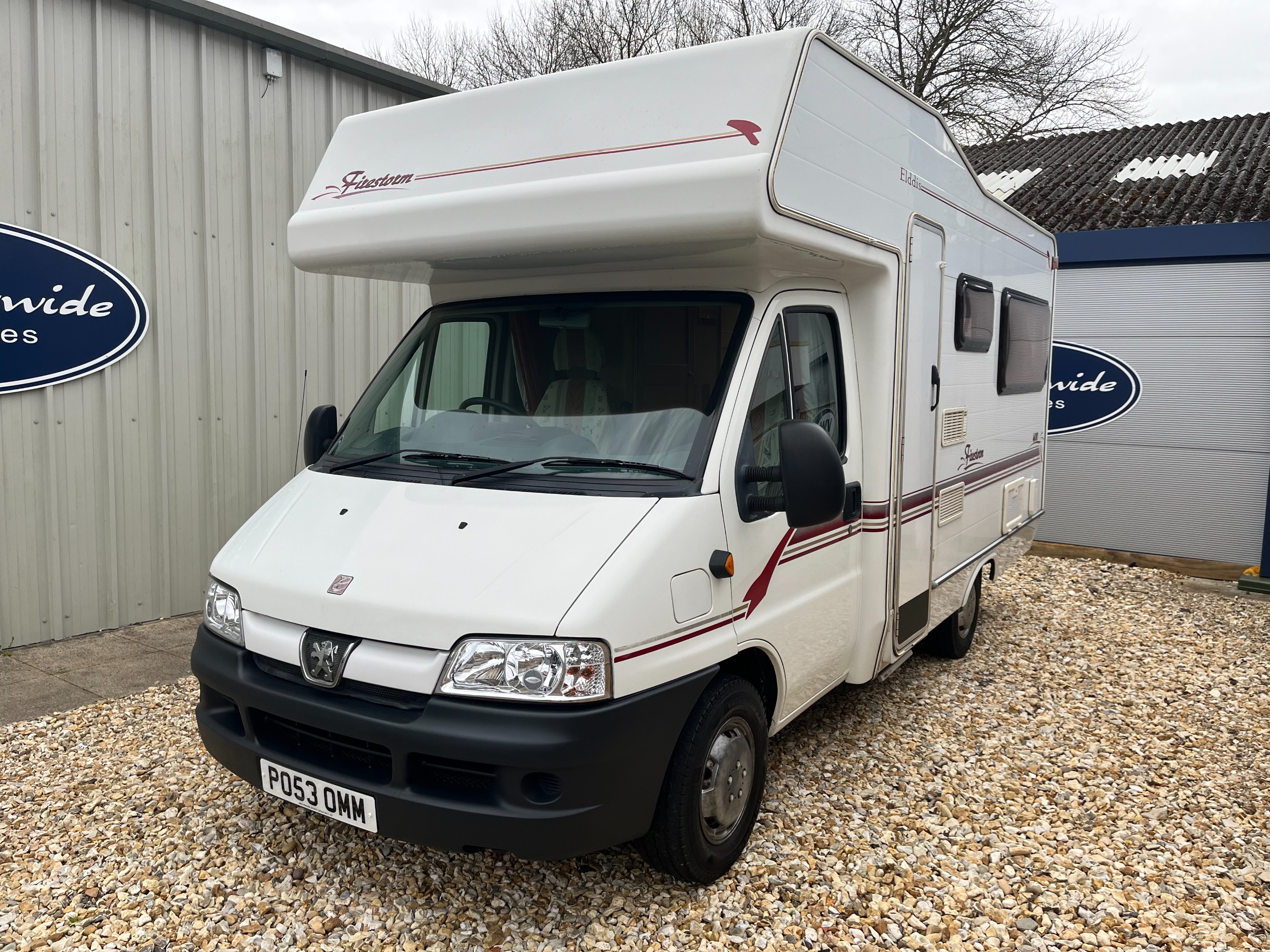 2003 Elddis Firestorm 400 White