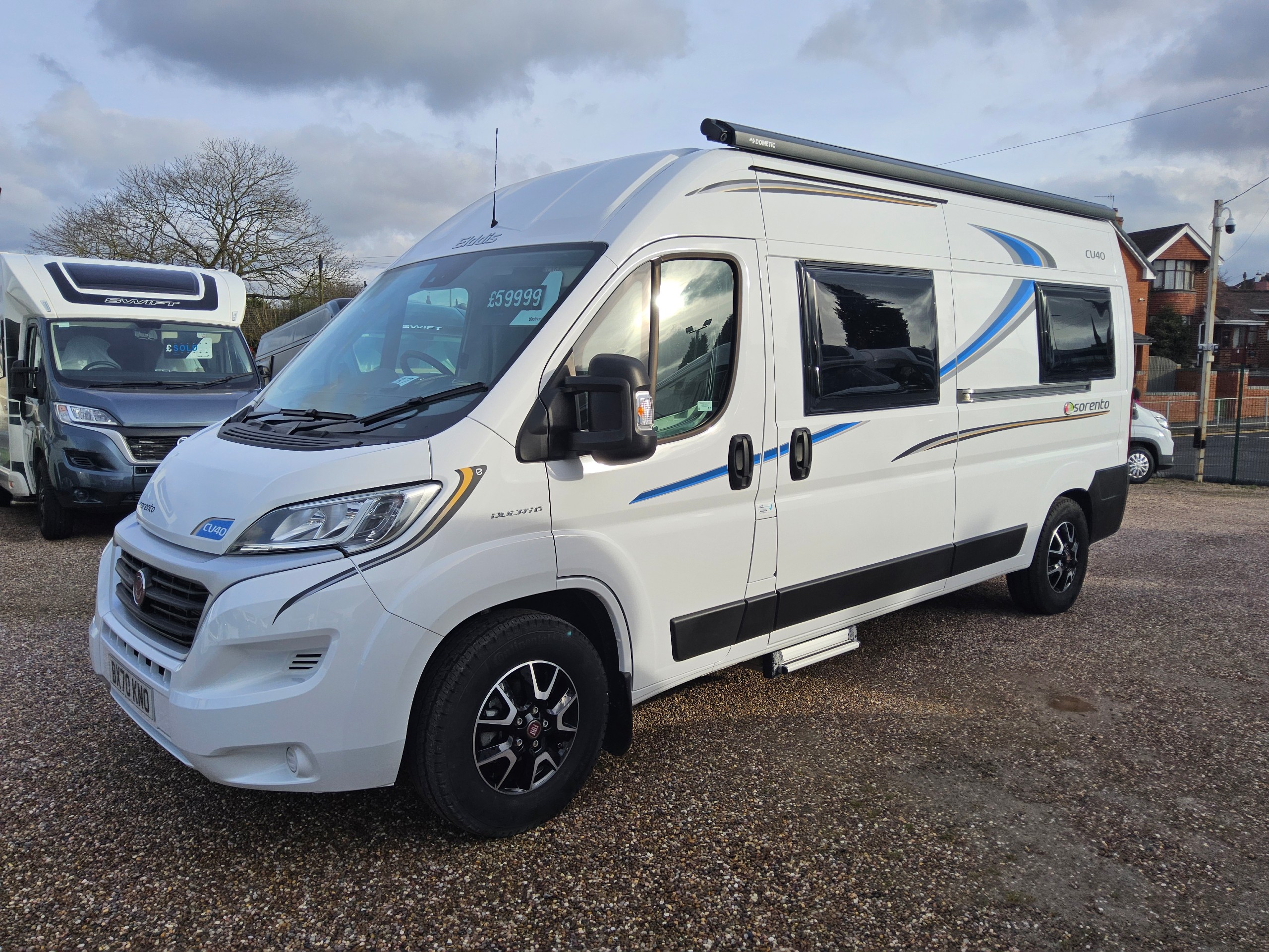 2020 Elddis Cv40 White