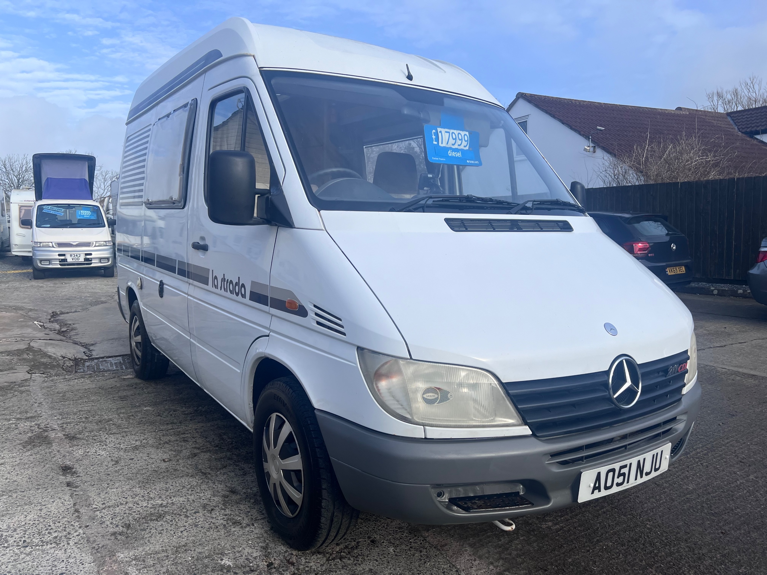 2001 Mercedes-benz Sprinter White