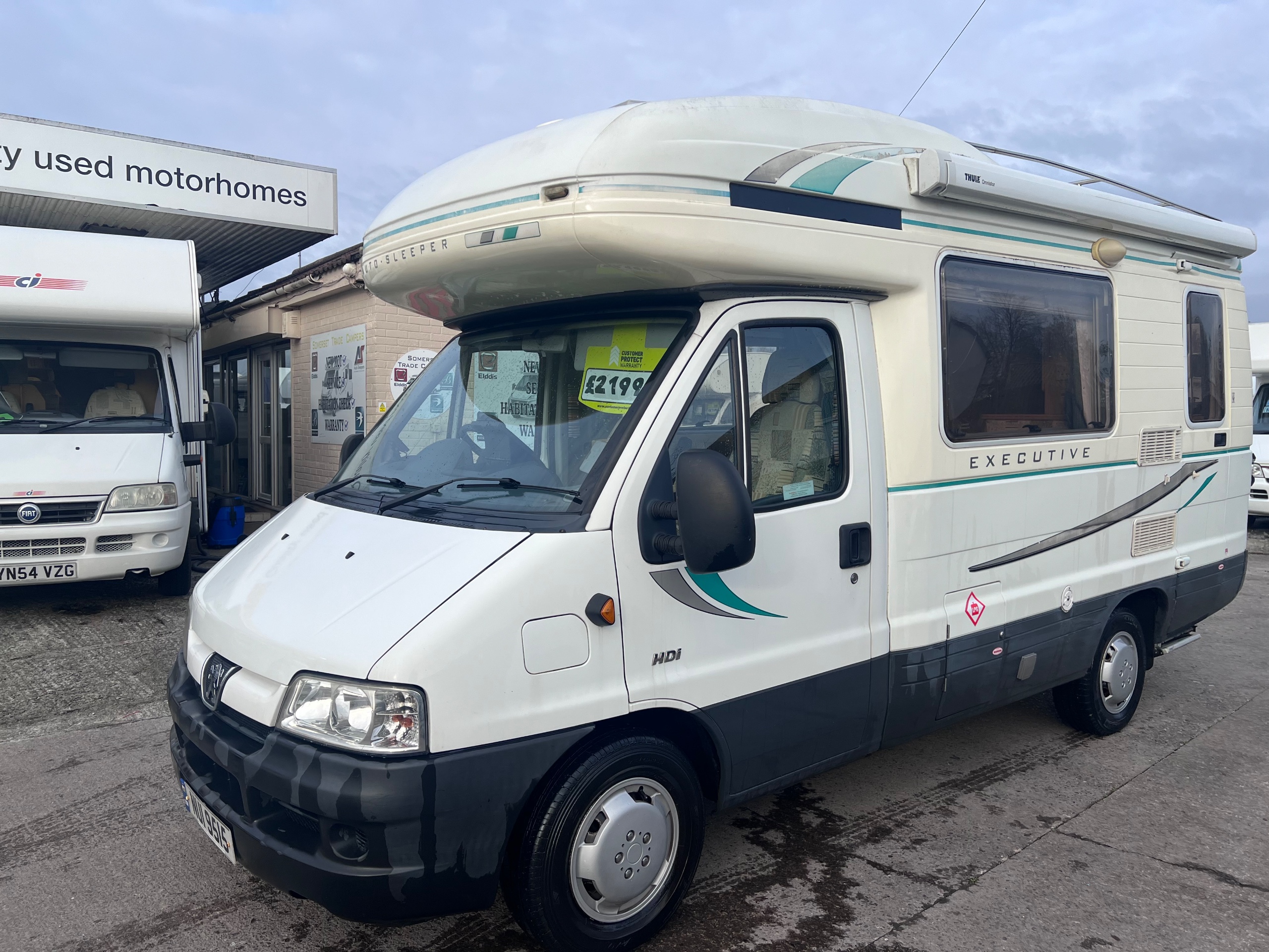 2004 Auto Sleeper Executive White